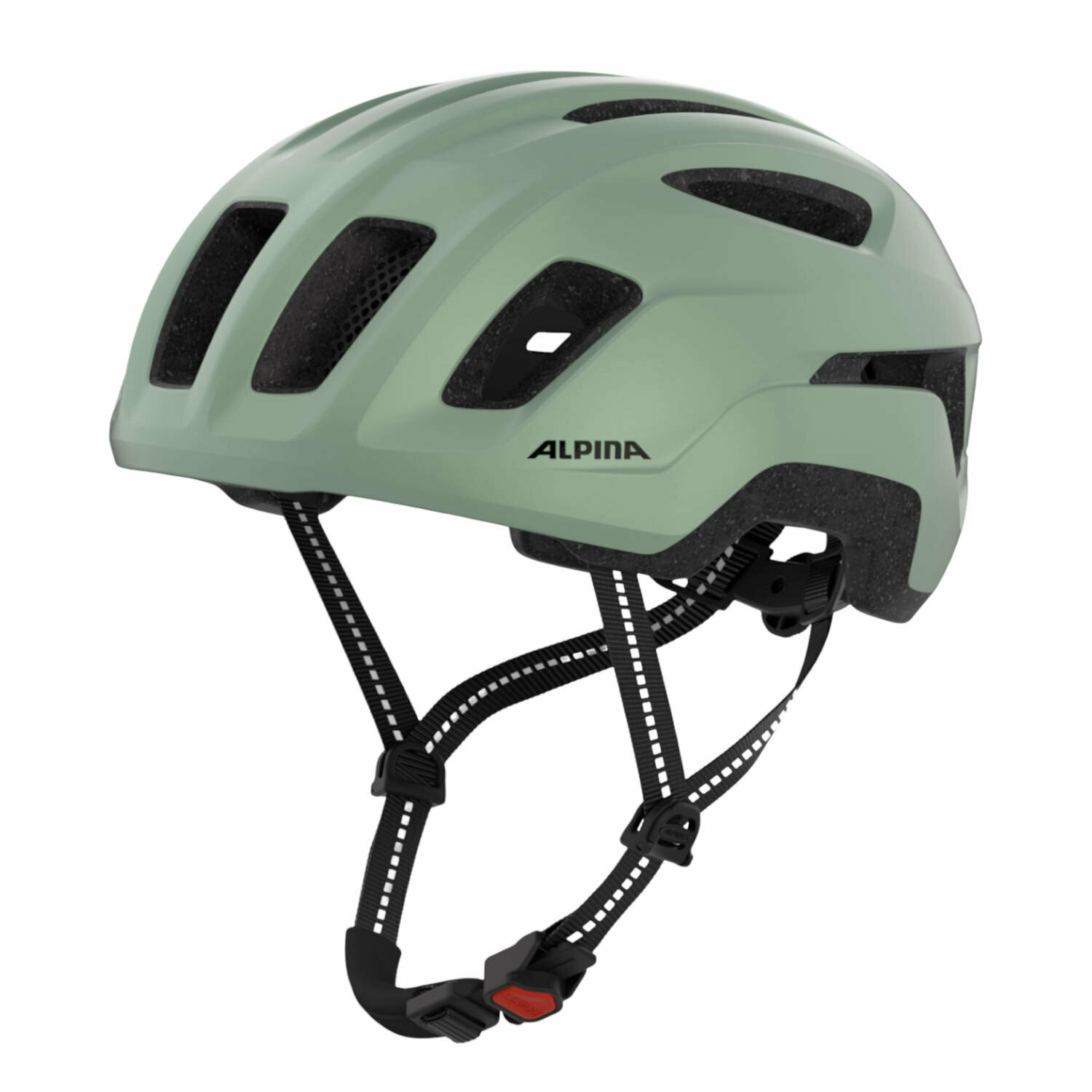 Велошлем ALPINA Paranus Urban Willow-Green Matt (см:55-59)