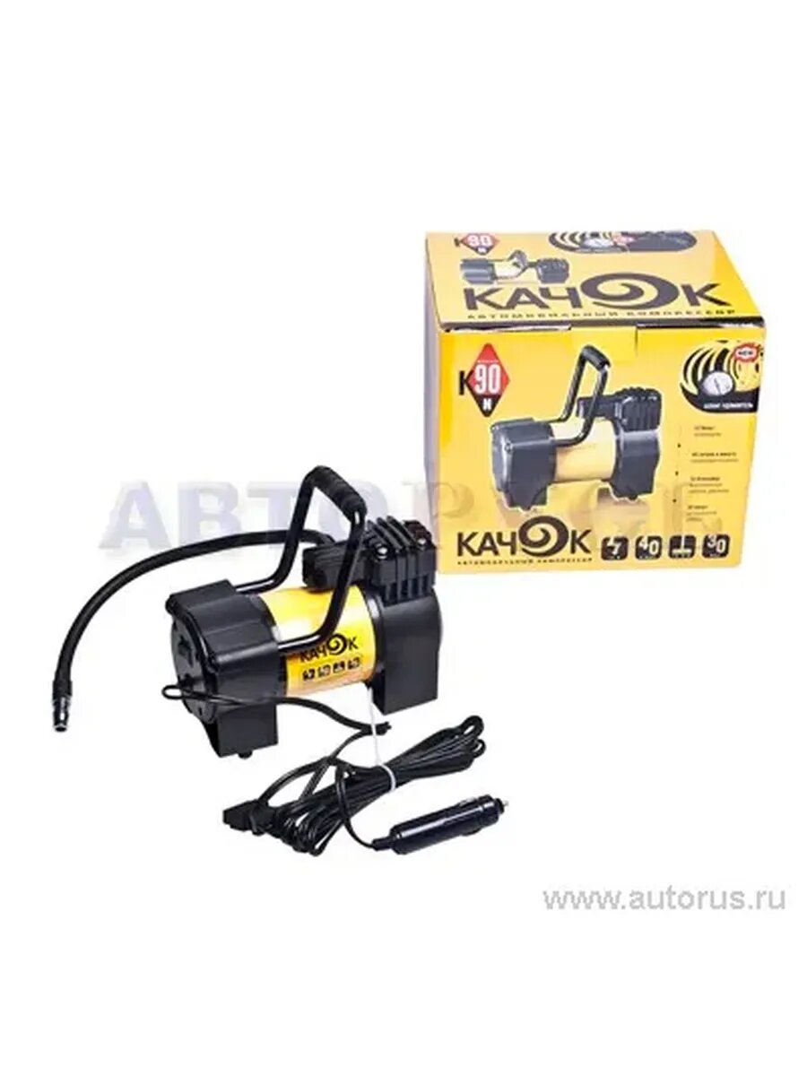 Компрессор 10 Атм. 40 л/мин. 12 А. шланг 3 м. кабель 3 м. 12