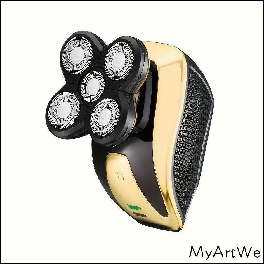 Электробритва мужская, бритва для головы электрическая, для лысых M580G MyArtWe-05c949c030a4, золотой