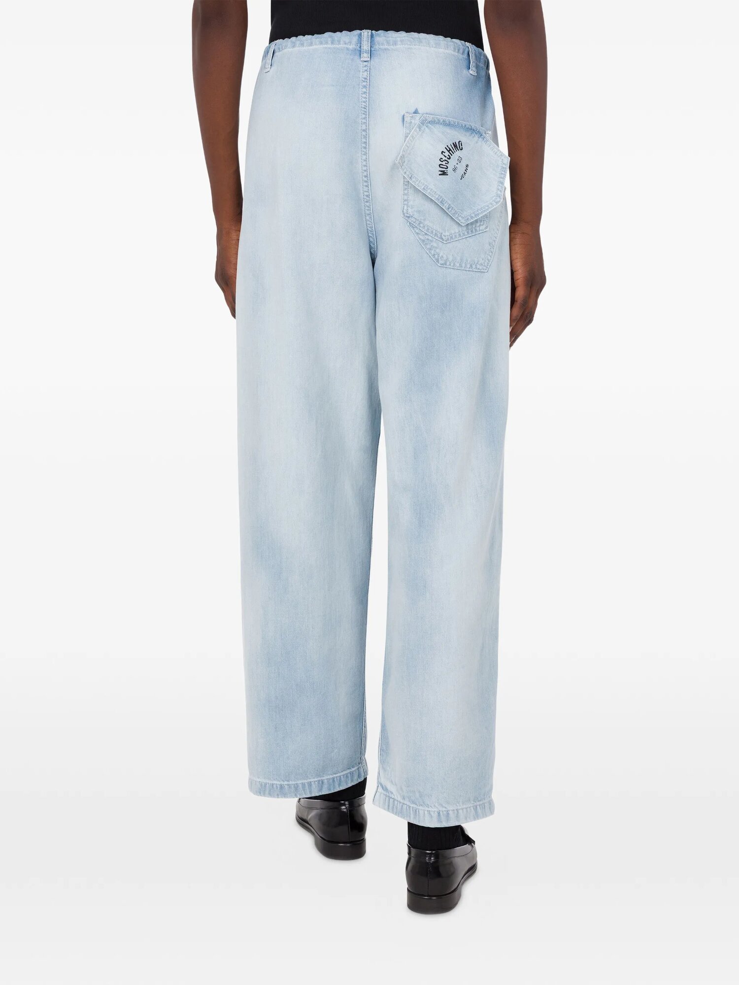 Джинсы MOSCHINO JEANS, размер M, синий — фото 1