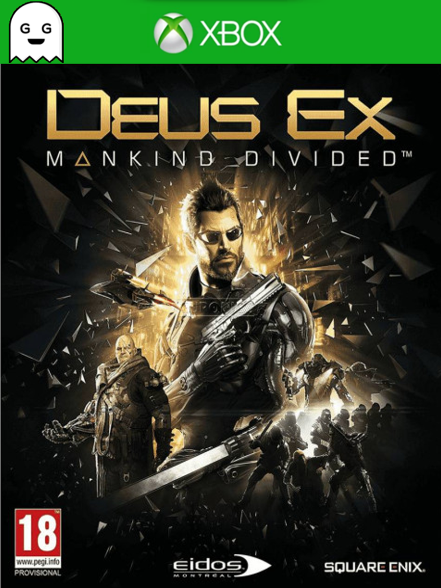 Игра Deus Ex: Mankind Divided, цифровой ключ для Xbox One/Series X|S, русская озвучка, Аргентина