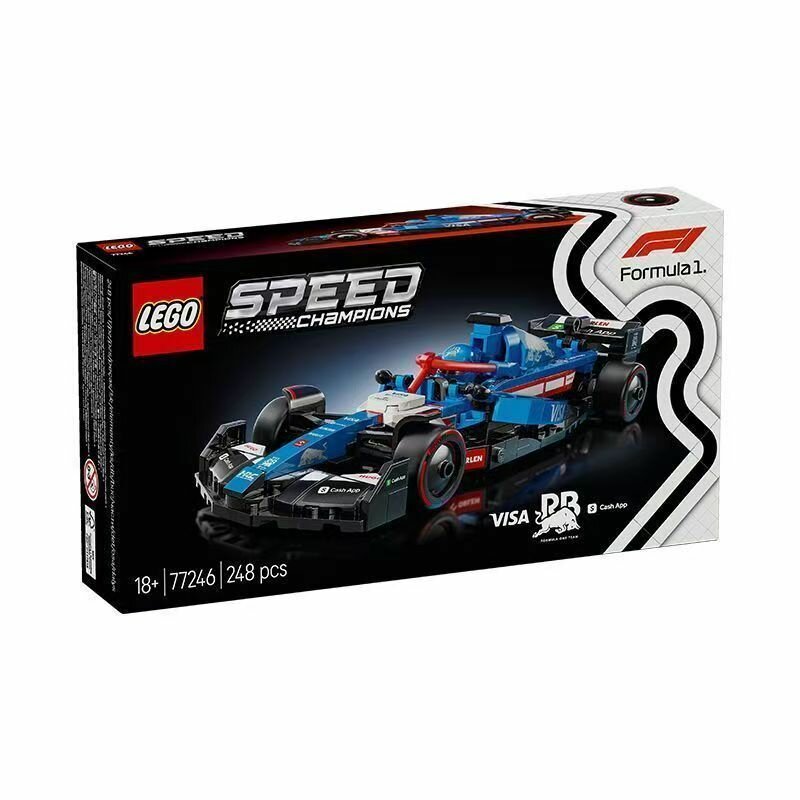 Speed Champions Series 77246 Visa Cash App RB VCARB 01 Формула-1