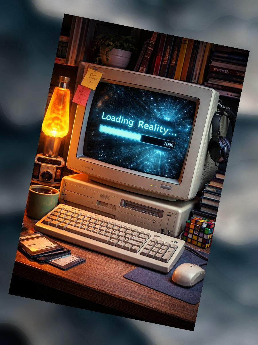 Постер "Loading Reality", 29.7х42см, А3, глянцевый