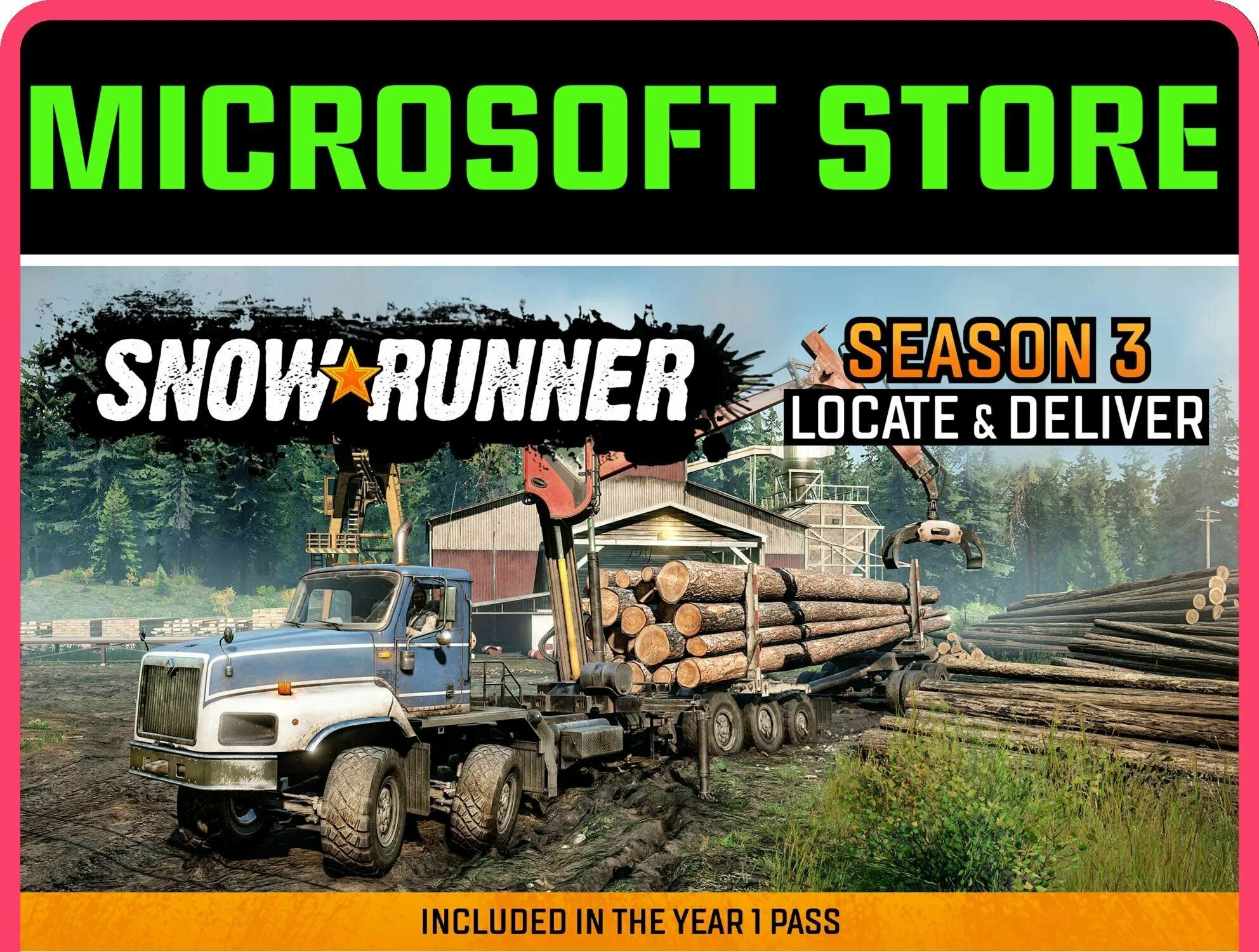 SNOWRUNNER - SEASON 3: LOCATE & DELIVER (WINDOWS 10) PC | Работает на ваш акк | Игра навсегда | Быстрая доставка