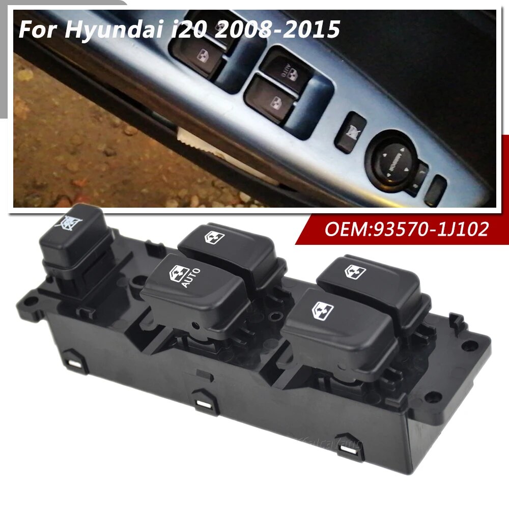 Для Hyundai i20 2008 2009 2010 2011 2012 2013 2014 93570-1J102 935701J102 электрический переключатель управления стеклоподъемником авто
