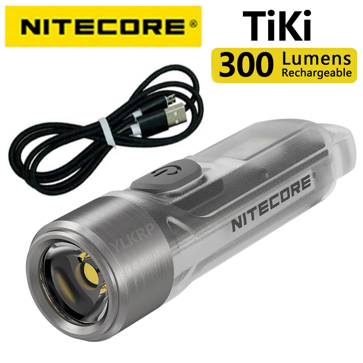 NITECORE Tiki LED фонарик 300 люмен, TIKI With Cable