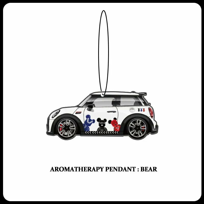 Арома кулон Bear для Mini Cooper, автомобильный освежитель