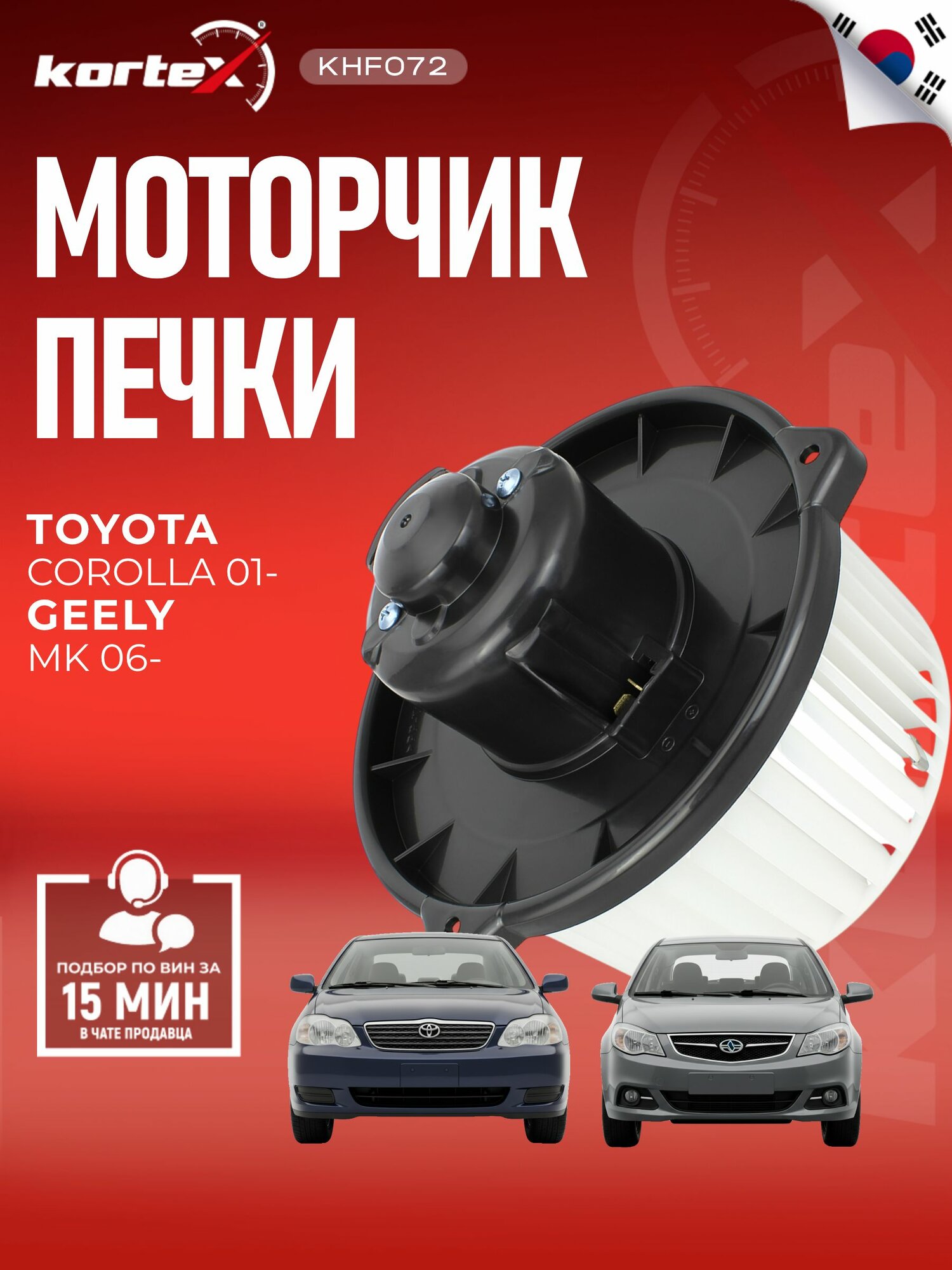 Моторчик печки (вентилятор) Тойота Королла 120, Авенсис, Карина PFN115, 8710302080, 1018002736