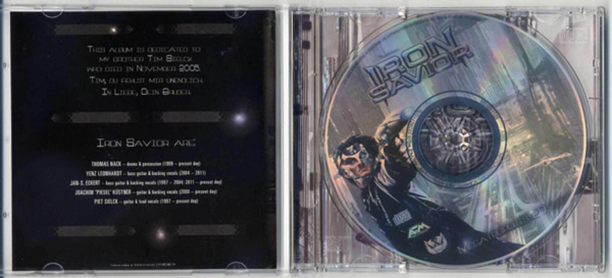Компакт-диск Iron Savior — Megatropolis 2.0 (RU)(CD) — фото 1