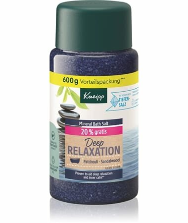 Соль для ванны Kneipp Deep Relaxation, 600 г