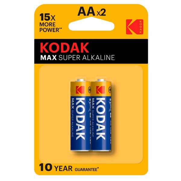 Батарейка AA LR6 (Kodak) (2шт.) MAX SUPER