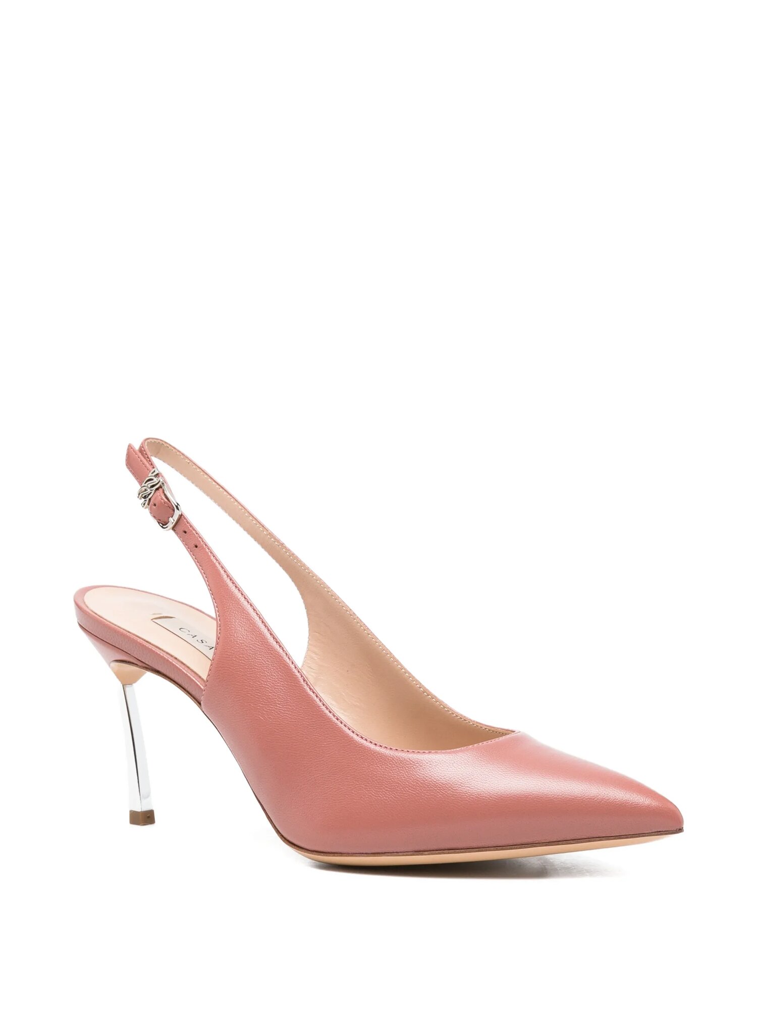 Босоножки Casadei Blade slingback sandals, размер 38, розовый — фото 1