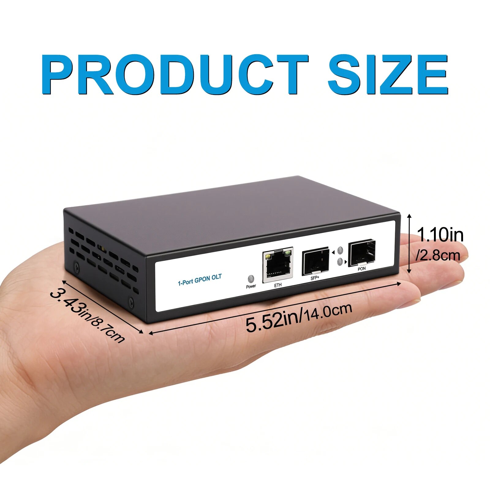 Мини GPON OLT 1PON FTTH without GPON Module — фото 1