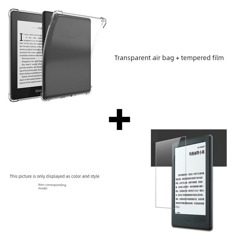 Защитный чехол для Amazon Kindle Kindle PaperWhite6, цветной, прозрачный, устойчивый к падениям, 2024, ультратонкий,