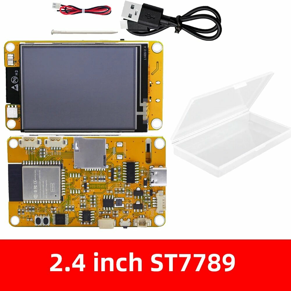 TFT экран с ESP32 для Arduino 2.4 inch ST7789