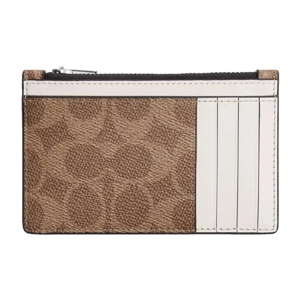 Визитница Coach, коричневый — фото 1