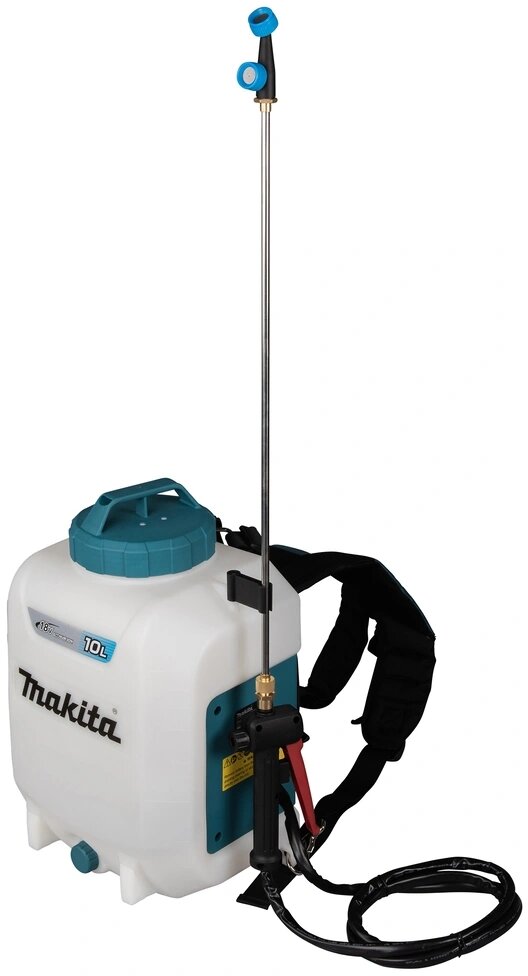 Опрыскиватель Makita DUS108Z аккум. ранц. 10л белый/би