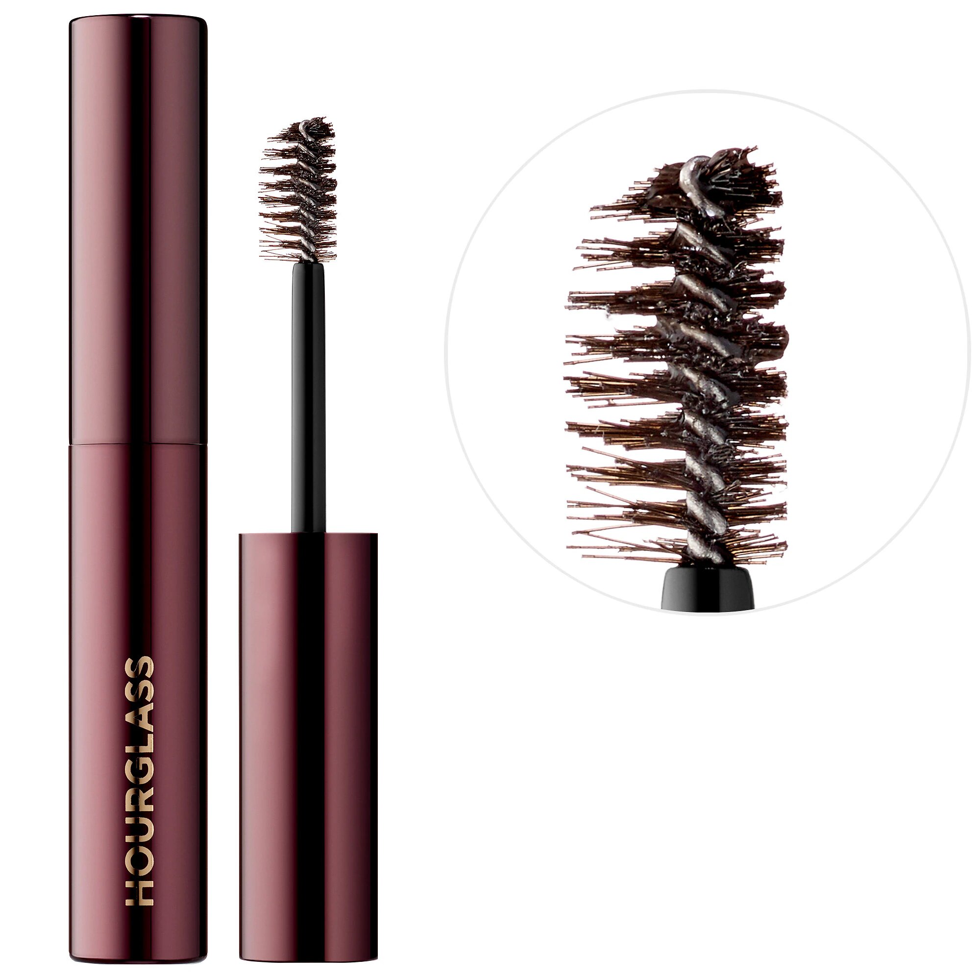 Тушь-гель для бровей |HOURGLASS Arch Brow Volumizing Fiber Gel| Обьем, плотность, четкая форма| Soft Brunette| 4 г