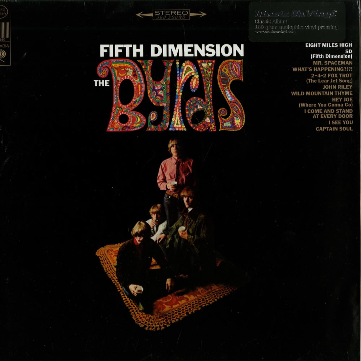 The Byrds. Fifth Dimension (LP/Reissue/Виниловая пластинка)