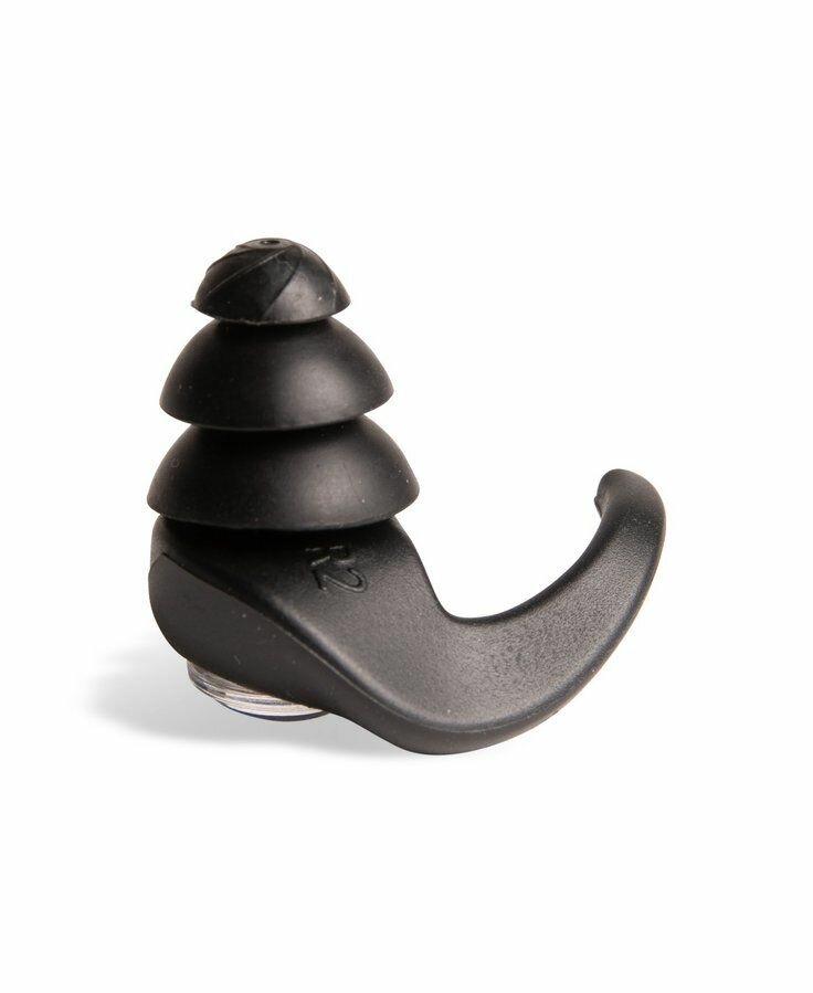 Беруши Arena EARPLUG, силикон, универсальные, черный, бесцветный, прозрачный — фото 1