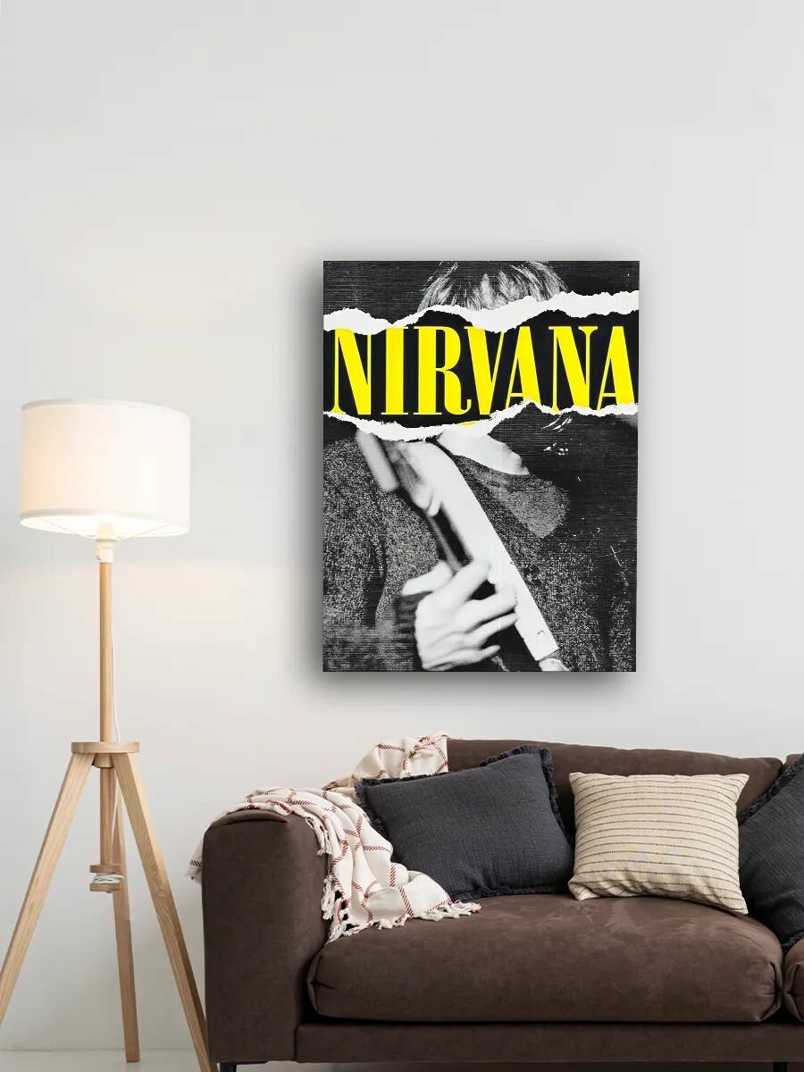 Постеры на стену Nirvana, плакат 1шт, А3 размер. — фото 1