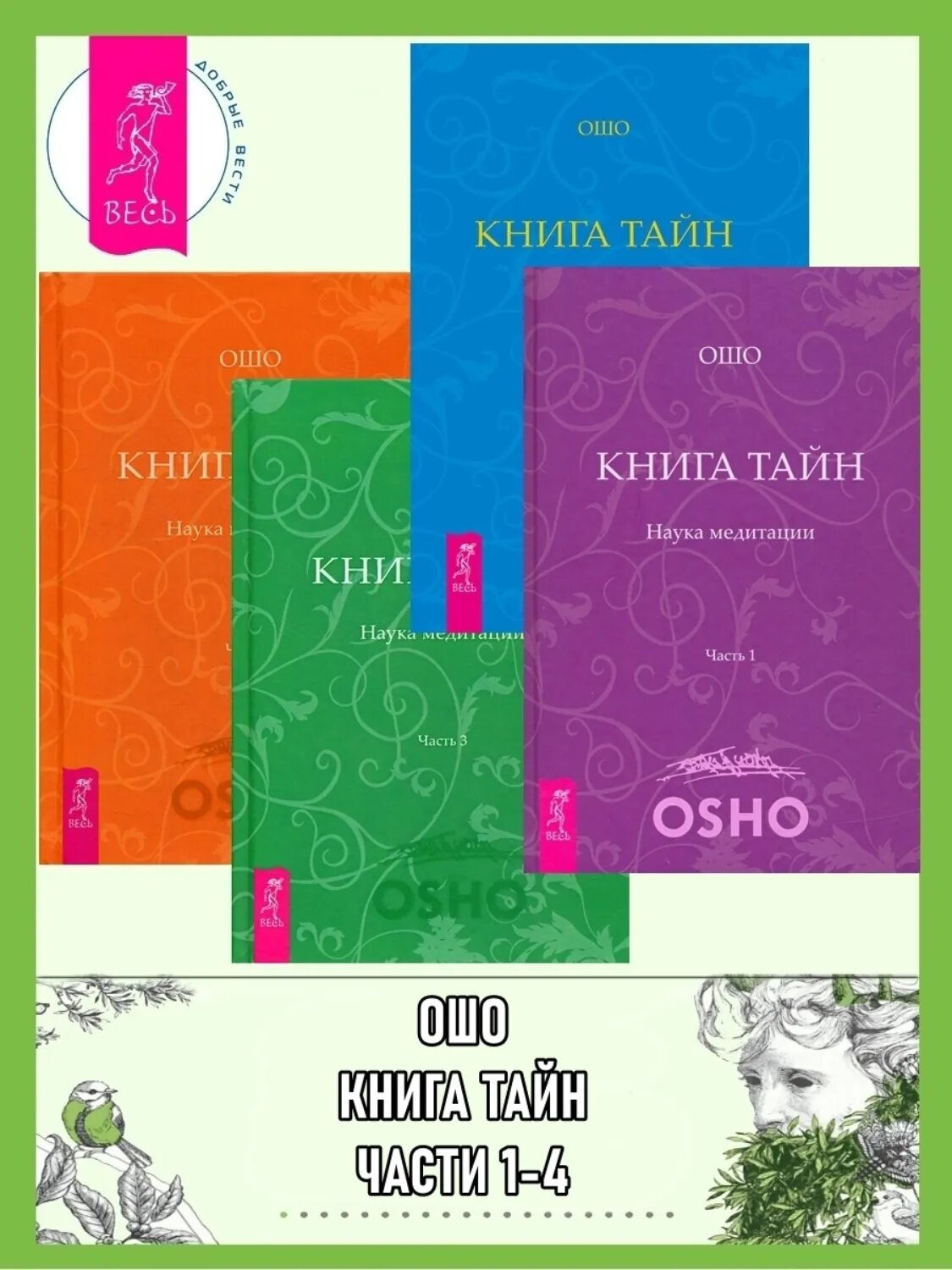 Книга Тайн. Наука медитации. Части 1-4 [Цифровая книга]