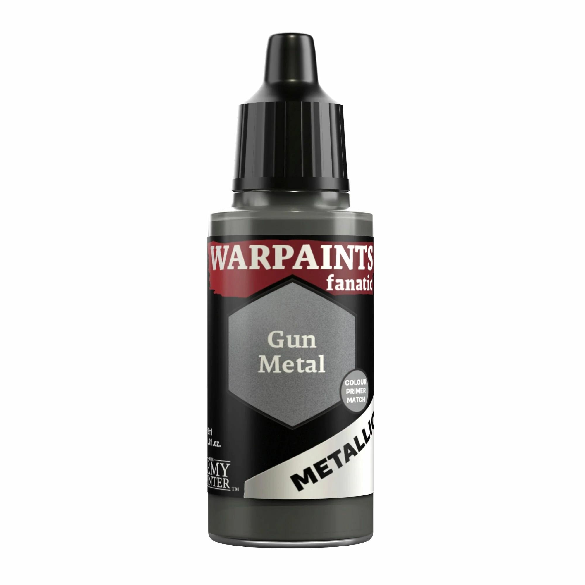Краска для моделизма Warpaints Fanatic Metallic: Gun Metal