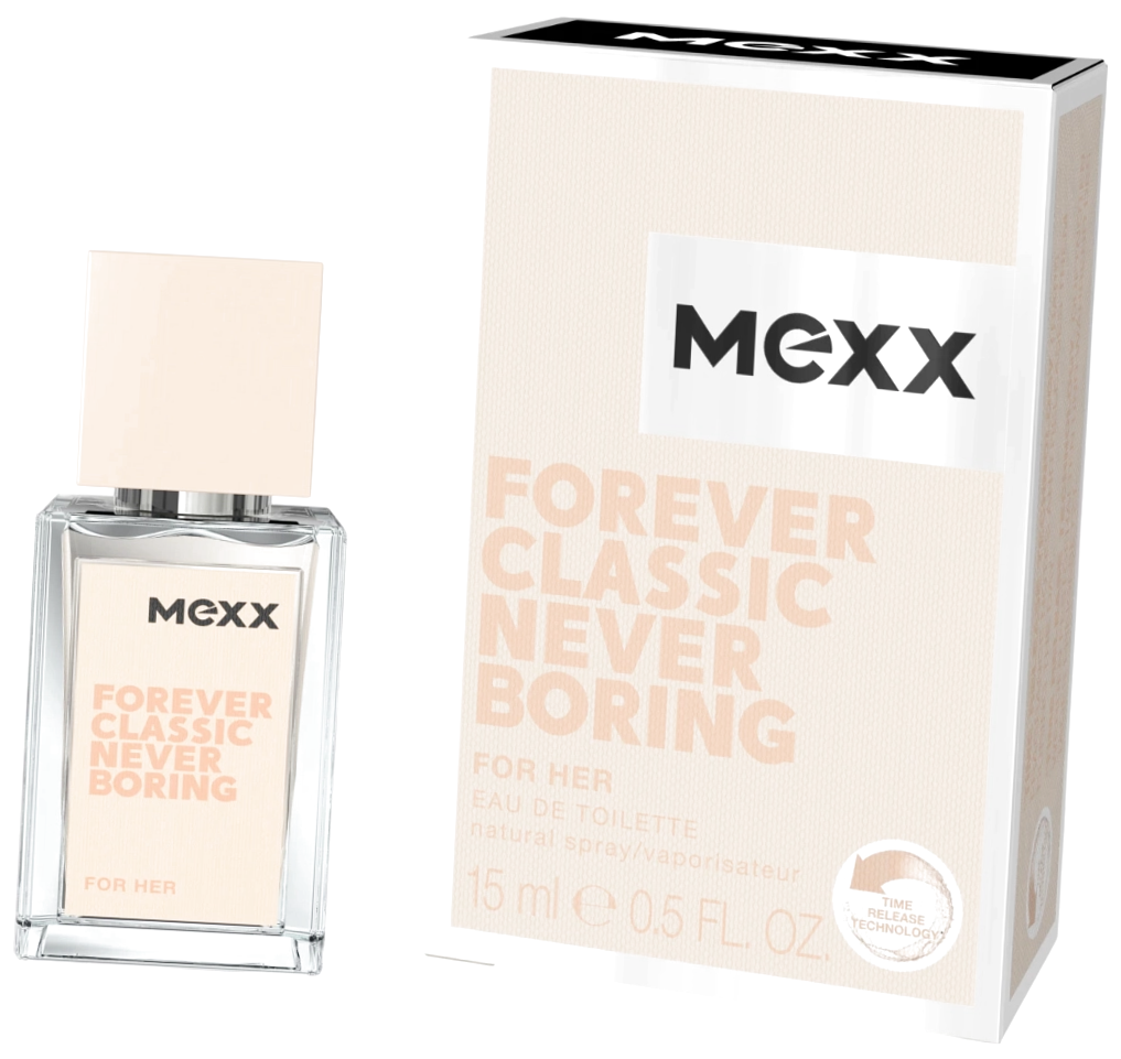Женский парфюм Mexx Forever Classic Never Boring For Her 15 мл - Форевер Классик Невер Боринг Фо Хёр