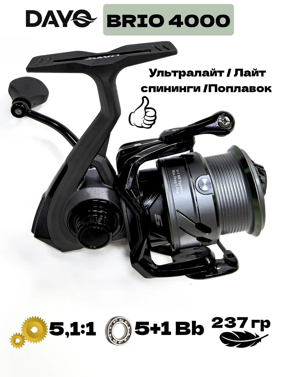 Катушка безынерционная BRIO 4000