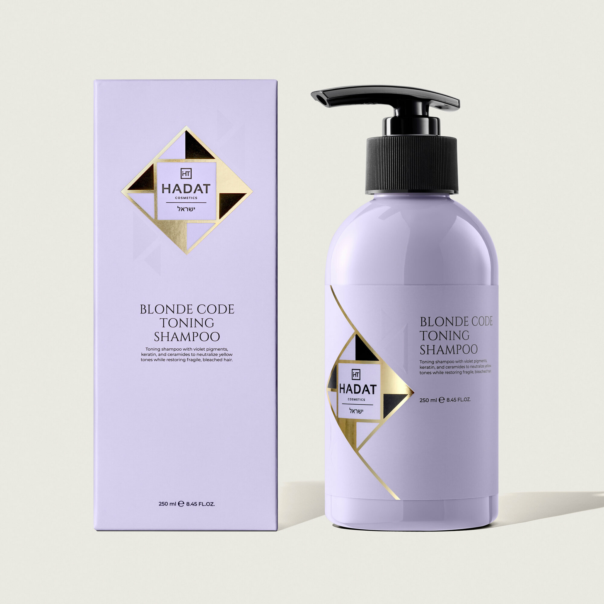 Шампунь HADAT Blonde Code Toning, для блондинок, тонирующий, 250 мл