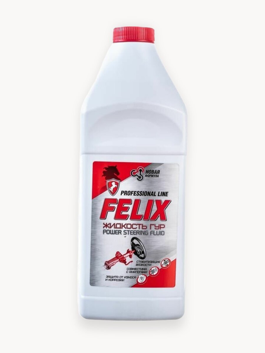 Жидкость ГУР FELIX 430700016, минеральное, для легковых авто, 1 л