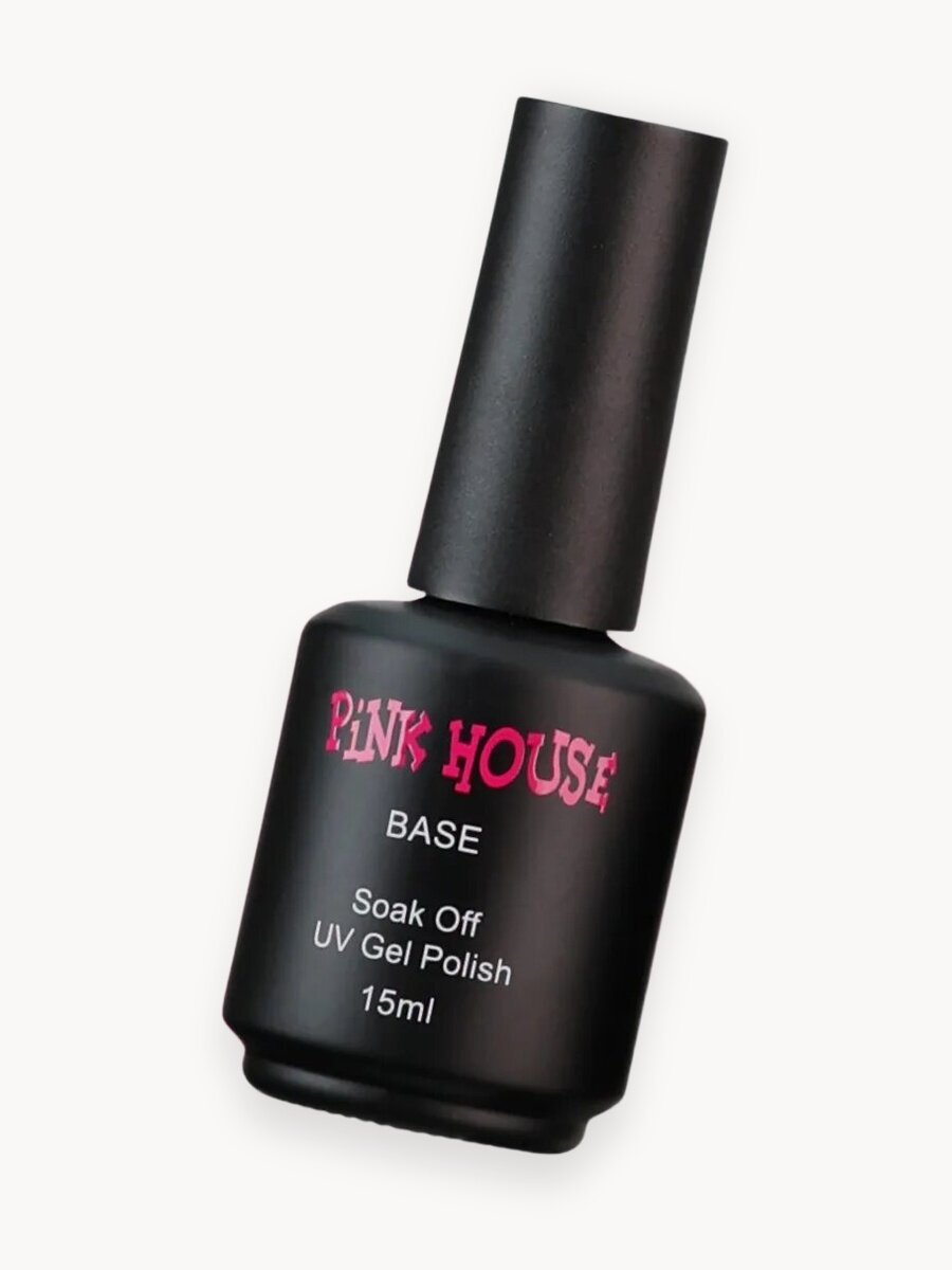 PiNK HOUSE База для ногтей каучуковая для маникюра прозрачная Сказка 15 мл