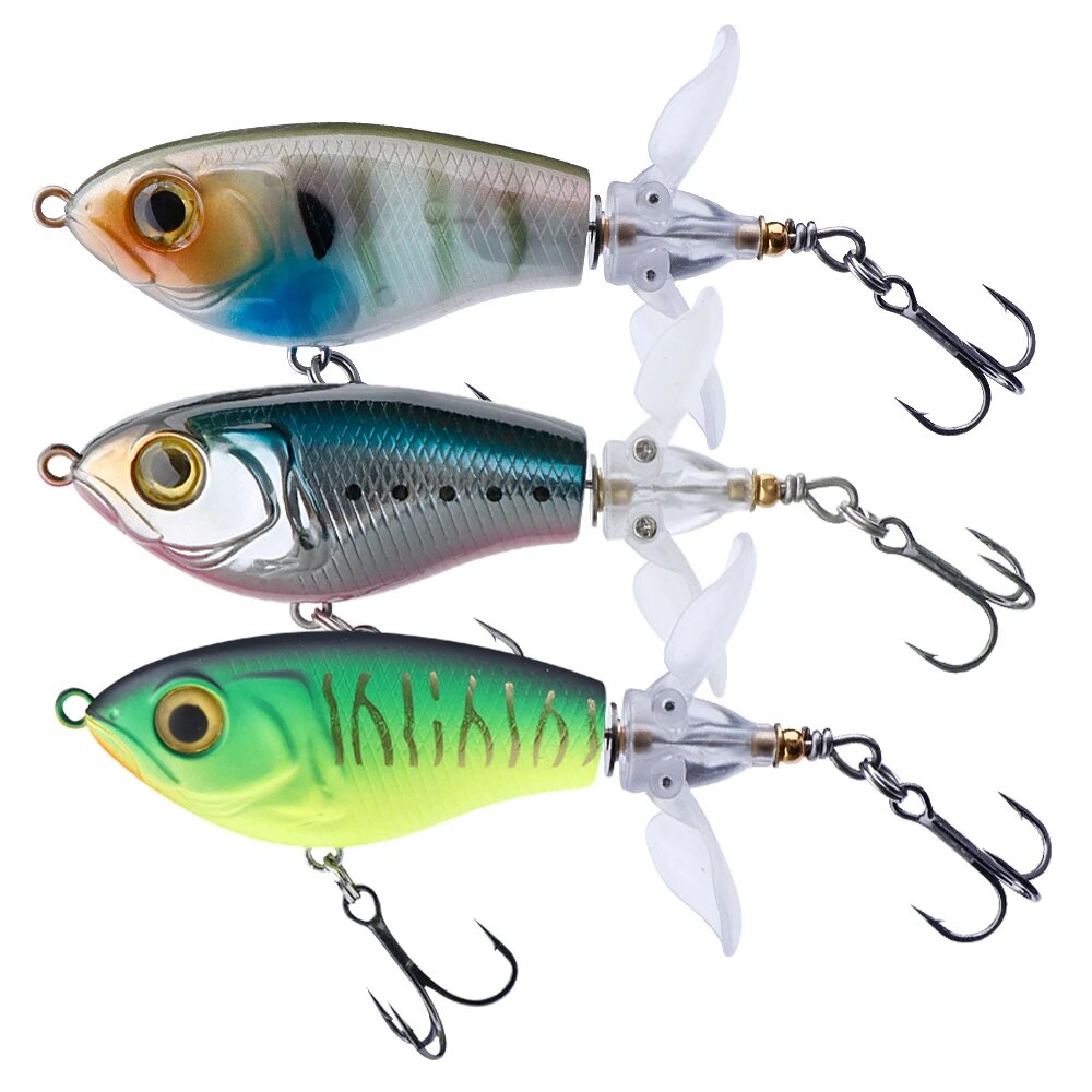 TREHOOK Воблеры Поверхностные 8 см 3 шт. 3pcs 65mm 9g, Combo A