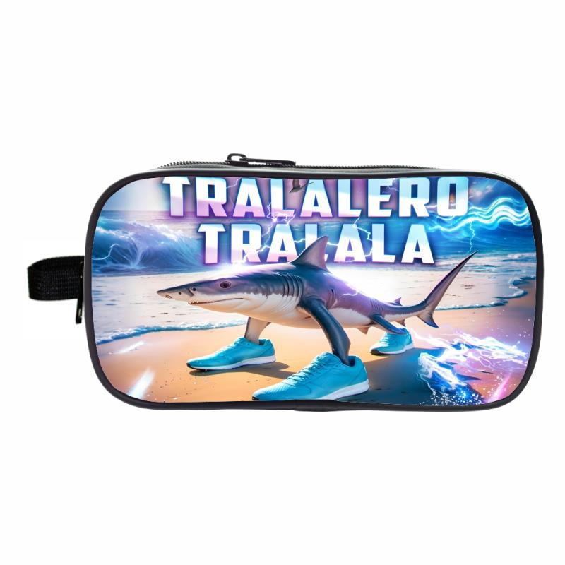 Tralalero Tralala Стиль 12 Двойной слой Пенал Большой объем Индивидуальный дизайн Элегантный