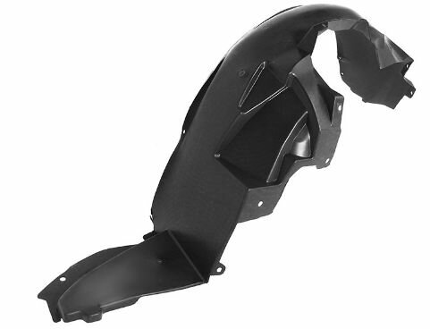 Подкрылок SAT, для Chevrolet Lacetti/Daewoo Lacetti, передний, правый, полимерный, чёрный
