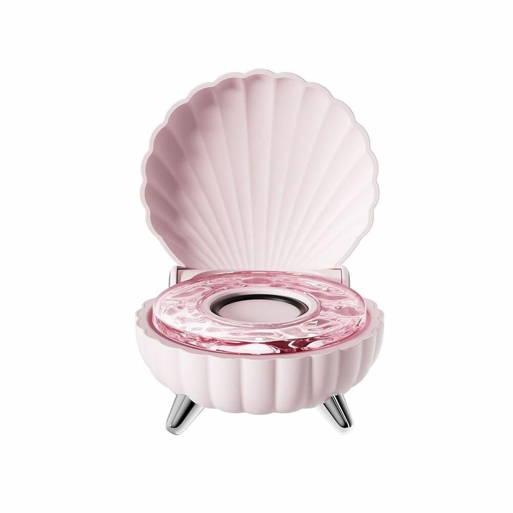 Мини-динамик Bluetooth для спальни, RGB-динамик в форме ракушки