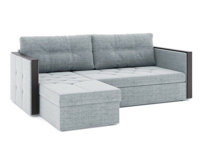 Угловой диван дельфин "Даймонд" рогожка дрим люкс 8