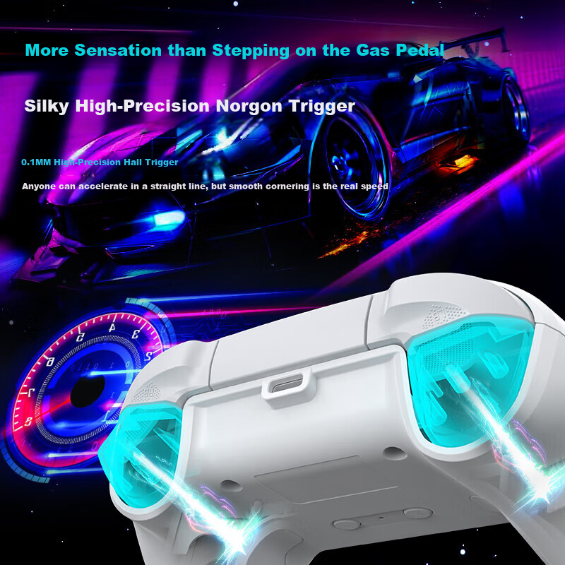 Беспроводной геймпад Yuyou для Switch PC TV мобильных устройств Bluetooth Android Apple Steam совместимый с Xbox NS