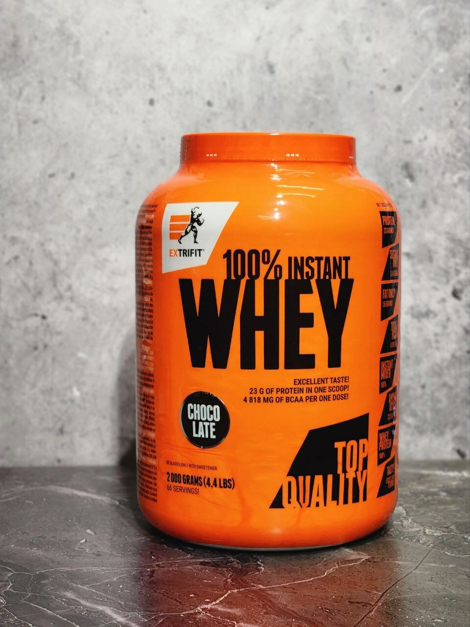 Сывороточный протеин EXTRIFIT - 100% Instant Whey (2 кг) со вкусом Шоколад