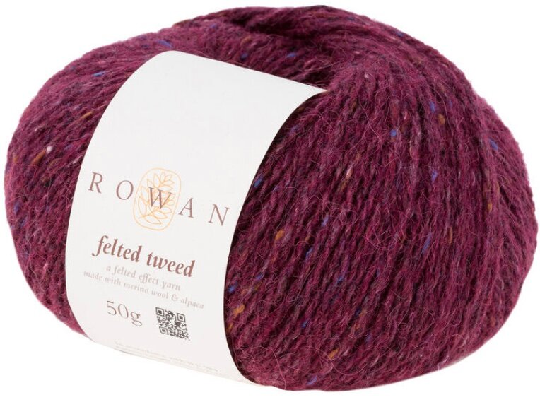 Felted Tweed /Филтед Твид/ пряжа Rowan, Z036000 (186, barn red (сарай красный), красный)