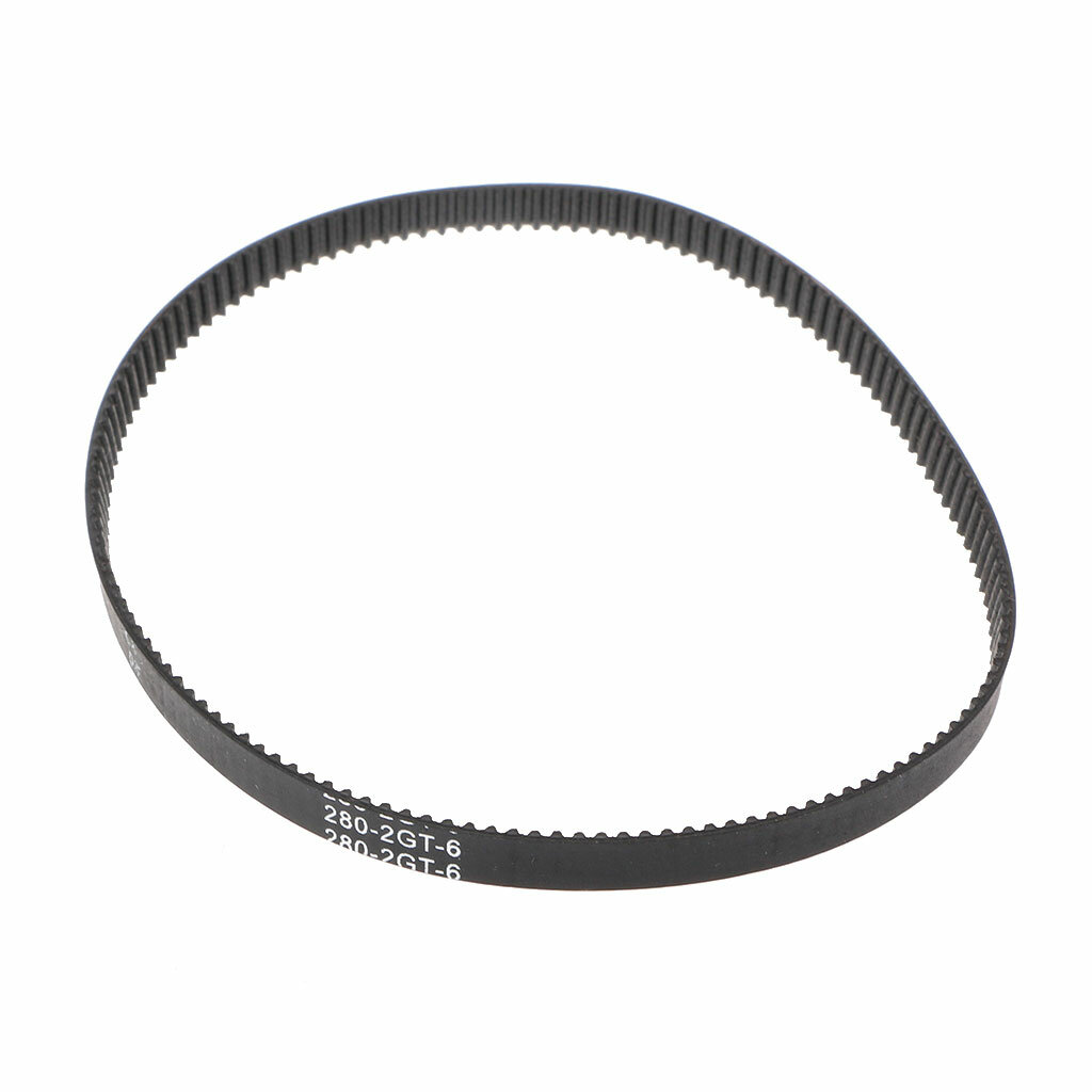 GT2 6mm Closed Loop Timing Belt Rubber Aramid Fiber Drive Belt for 3D Printer