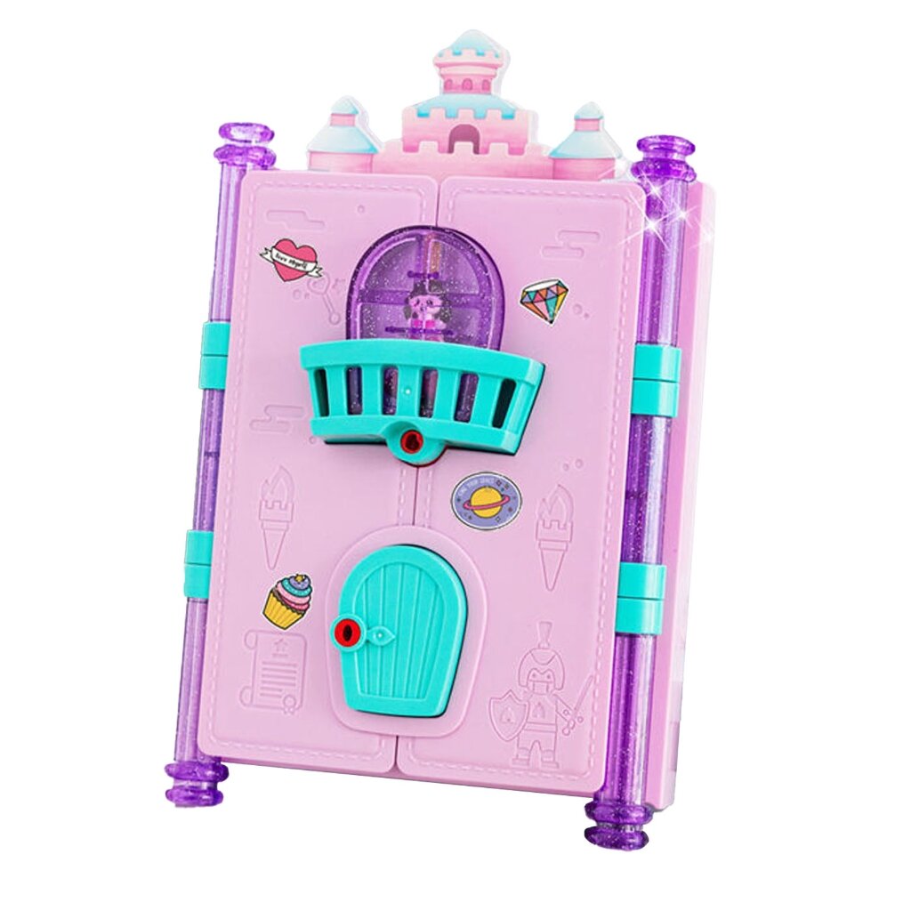 Дневник с Замком и Ключами Детский Журнал Школьный Блокнот Для Путешествий Подарочный Набор