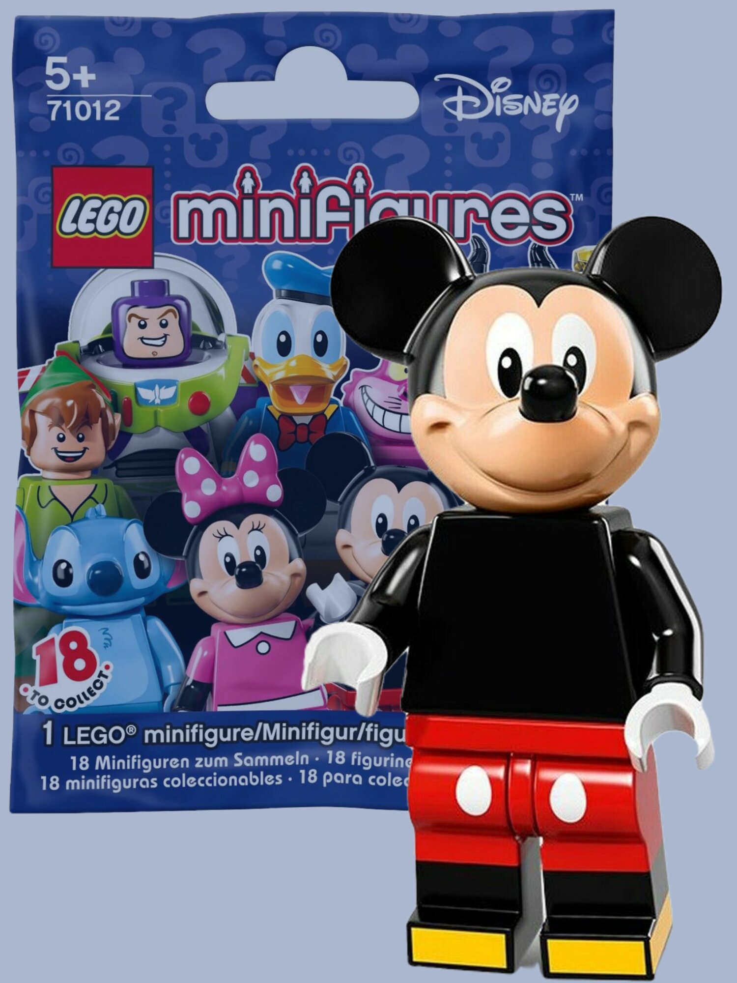 Минифигурка LEGO Disney Series 1 71012-12 Микки Маус / Mickey Mouse