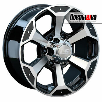 Диски литые LS Wheels LS-187 7.5х18/6х139.7 D67.1 ET46.0, BKF
