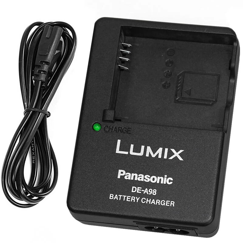 Зарядное устройство DE-A98 для DMW-BLE9E / DMW-BLG10E для Lumix DMC-GF3, DMC-GF5, DMC-GF6, DMC-GX7, DMC-LX100