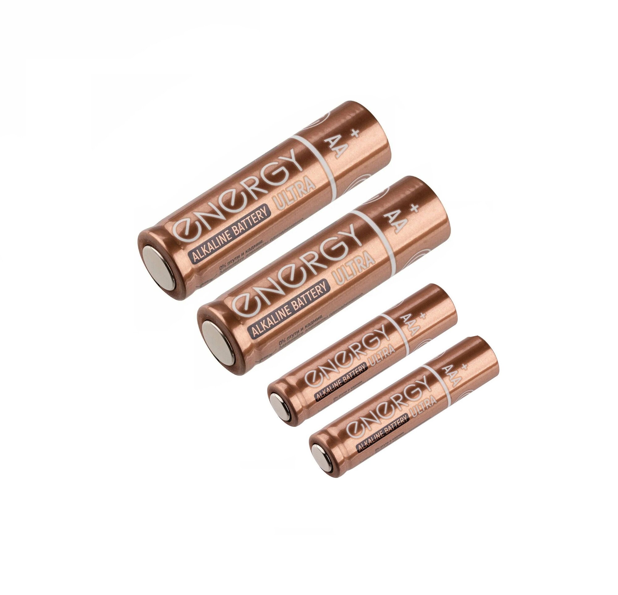 Батарейки Energy Ultra 104981 LR6/LR03, алкалиновые, AA+AAA, 4 шт