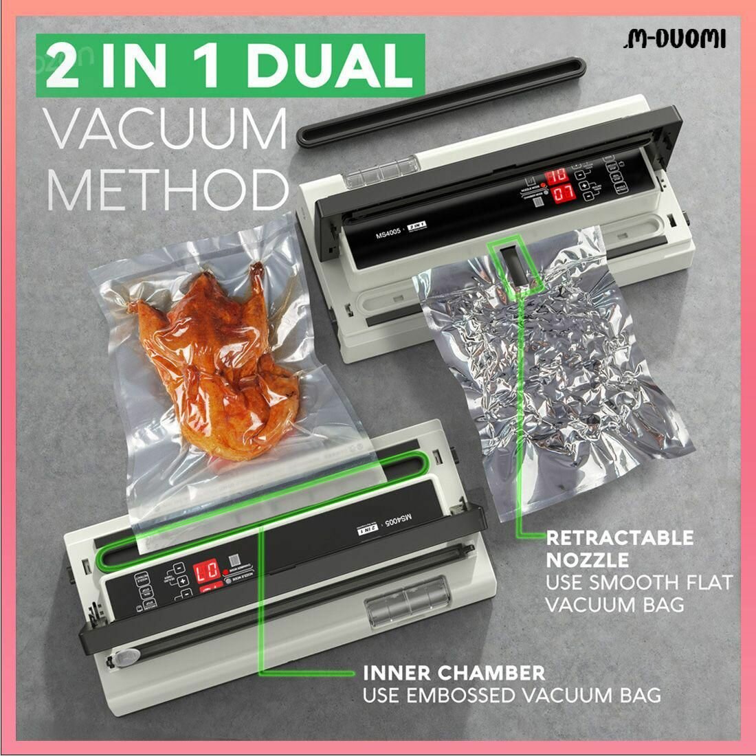 MAGIC SEAL MS4005 Машина для вакуумного упаковывания пищевых продуктов