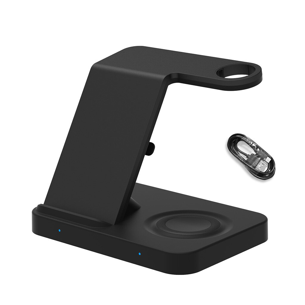 Магнитная Подставка Для Беспроводной Зарядки 5-в-1 Портативный Кронштейн Для Быстрой Беспроводной Зарядки Мобильного Телефона Беспроводное Зарядное Устройство