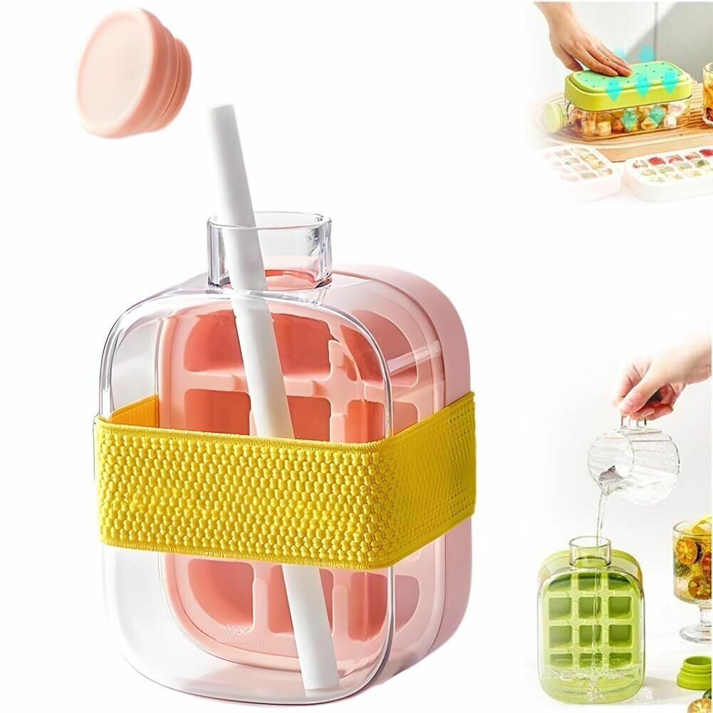 Бесконтактные формы для льда и воды 2 в 1 с крышками