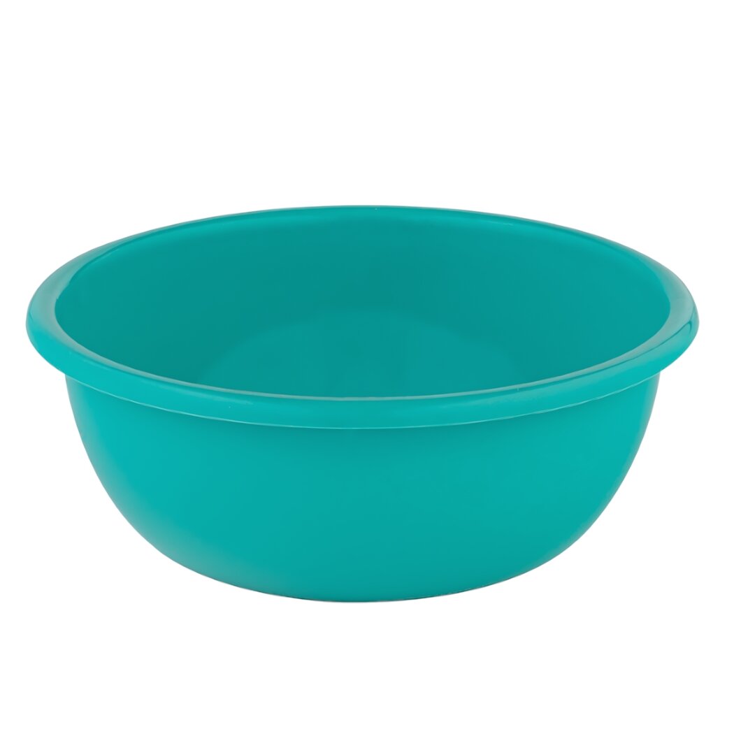 Таз пластиковый «Люкс» 10 л бирюзовый, устойчивый, с мерной шкалой